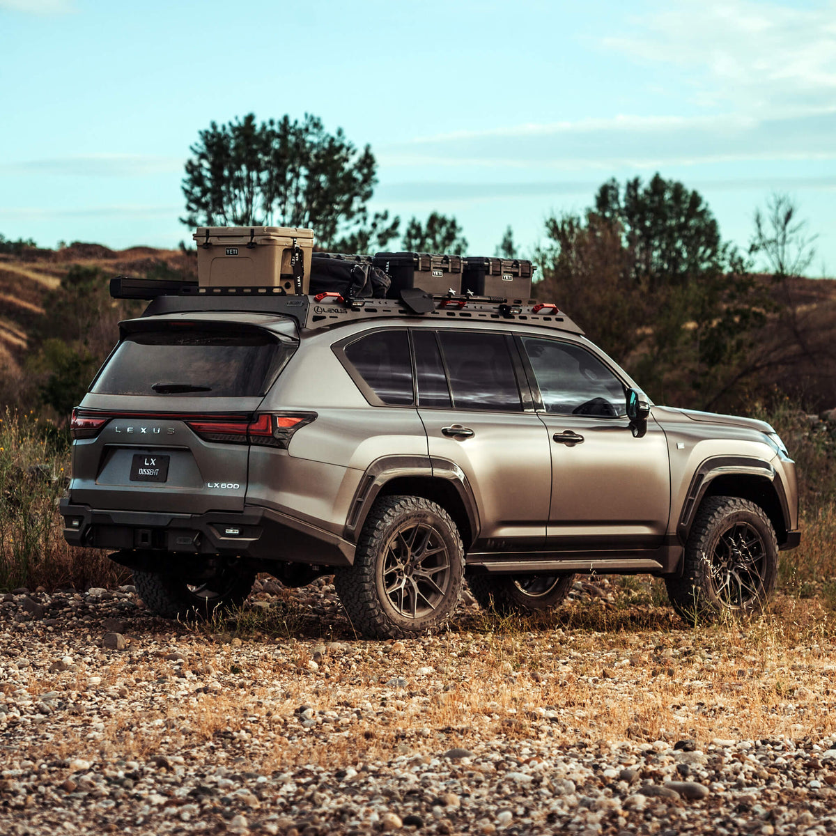 Lexus LX600 & LX700h Low-Profile Rear Bumper – Dissent Off-road