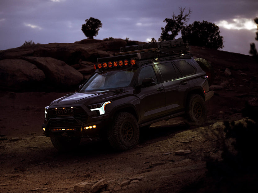 3rd Gen Sequoia Front Modular Winch Bumper – Dissent Off-road