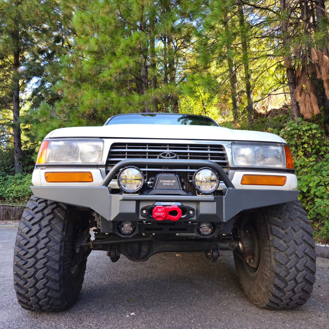 80-series Extreme Clearance Offroad Winch Front Bumper LC80 FJ80 ...