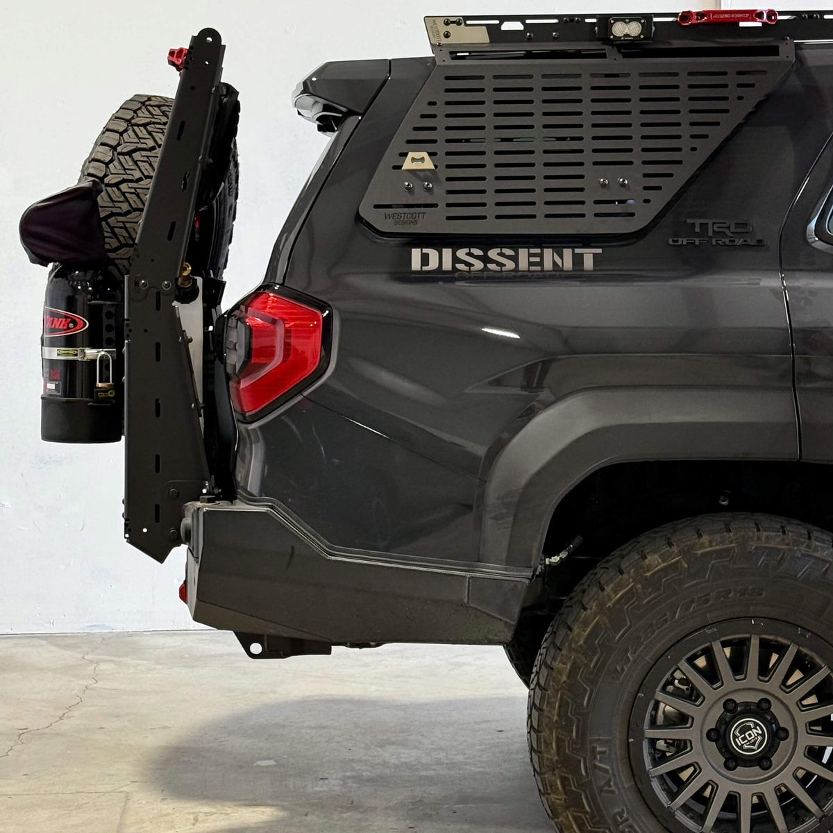 6th Gen 4Runner Dual-Swing Rear Bumper – Dissent Off-road