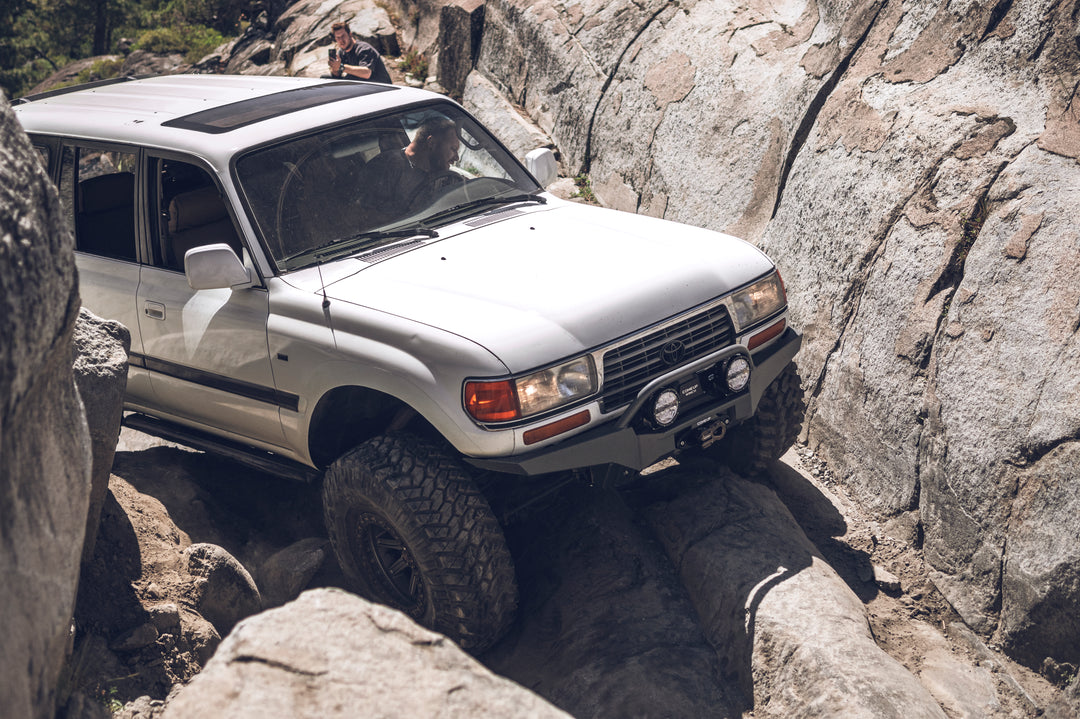 80-series Extreme Clearance Offroad Winch Front Bumper LC80 FJ80 ...