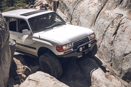 80-series Extreme Clearance Offroad Winch Front Bumper LC80 FJ80 ...