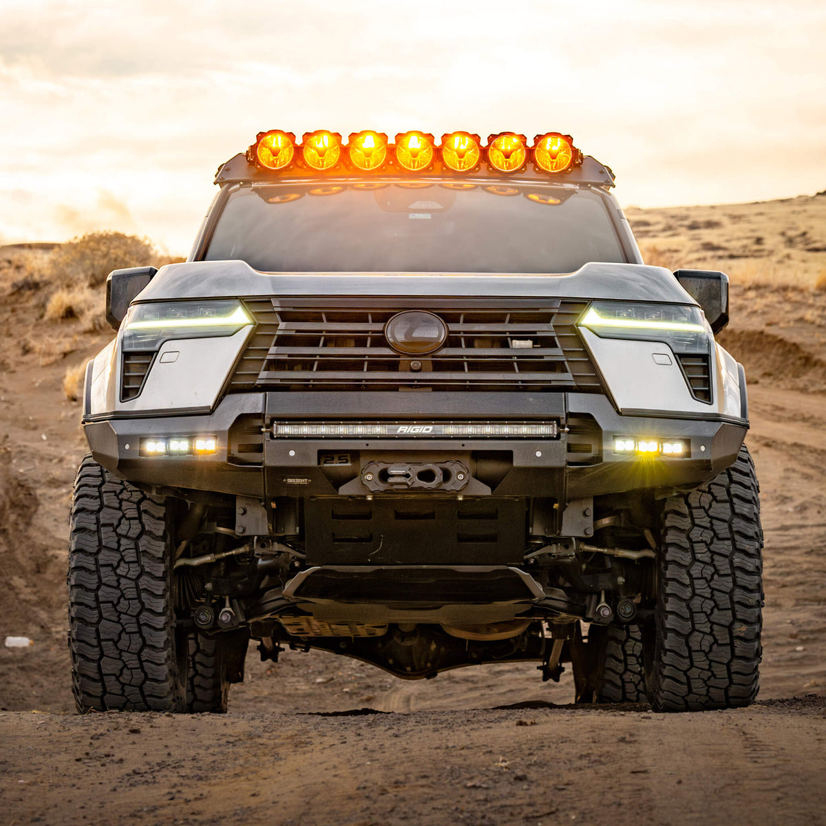 Lexus GX550 High Clearance Winch Bumper by Dissent Off-road