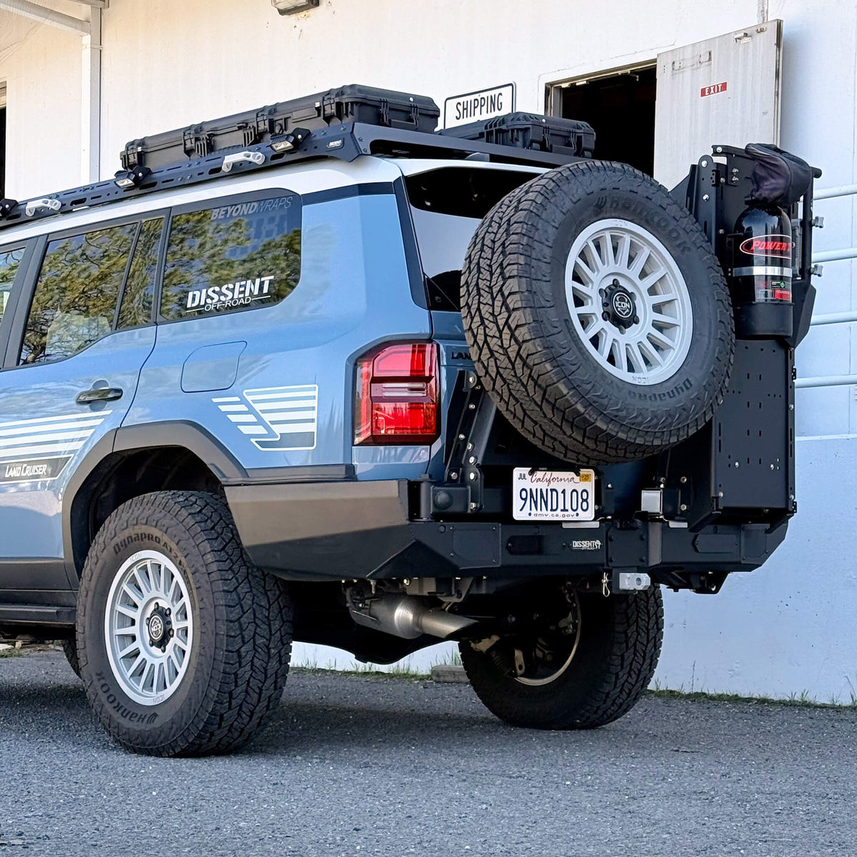 2024+ Land Cruiser LC250 Modular Rear Bumper – Dissent Off-road