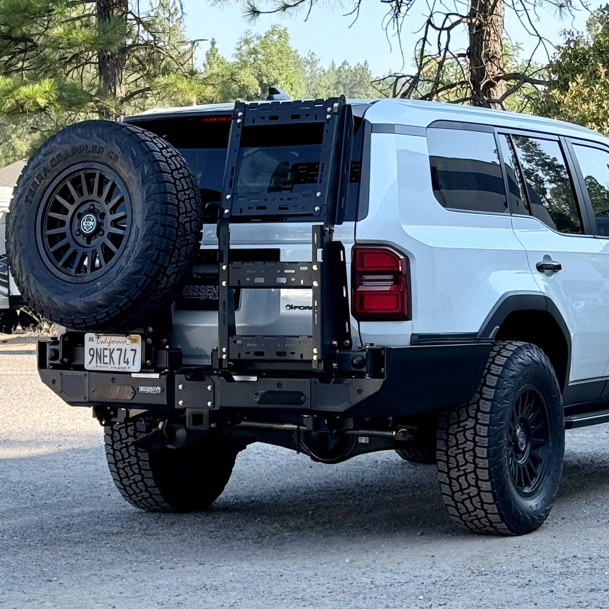 2024+ Land Cruiser LC250 Modular Rear Bumper – Dissent Off-road