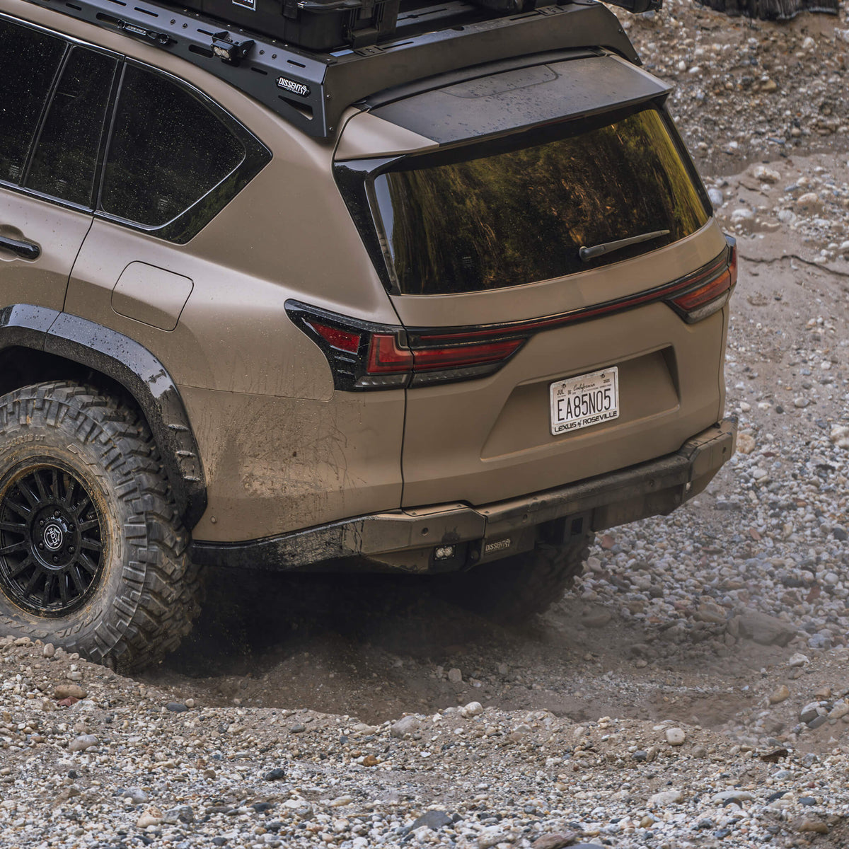 Lexus LX600 & LX700h Low-Profile Rear Bumper – Dissent Off-road