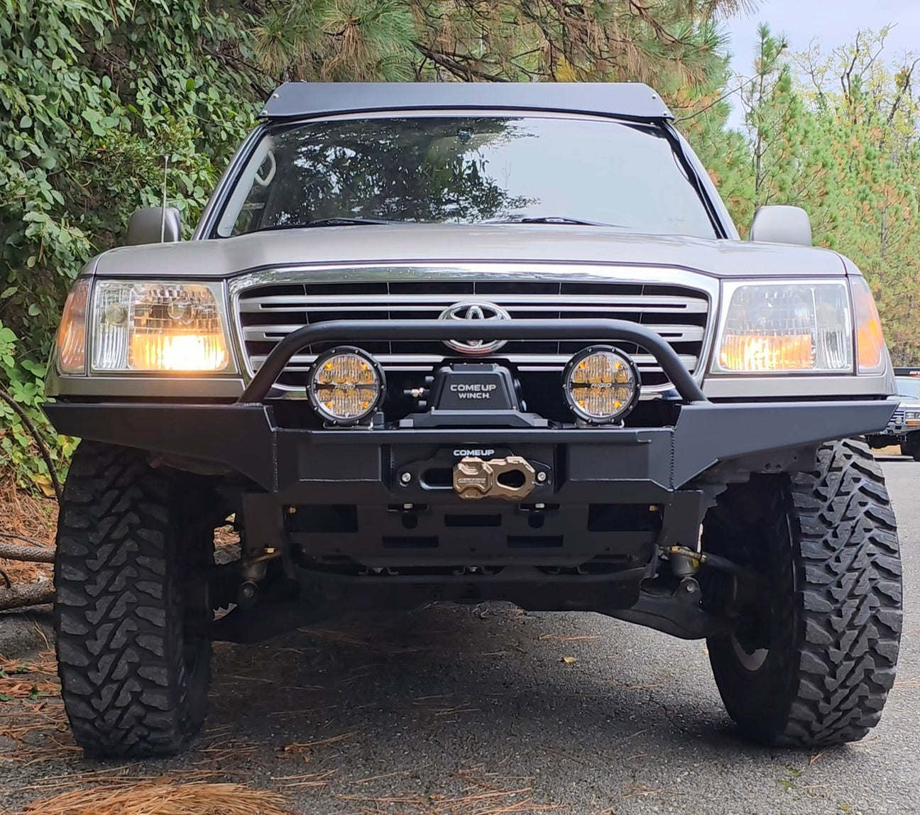 Off-road bumpers for Toyota Land Cruiser 100-series & Lexus LX 470 – Dissent Off-road