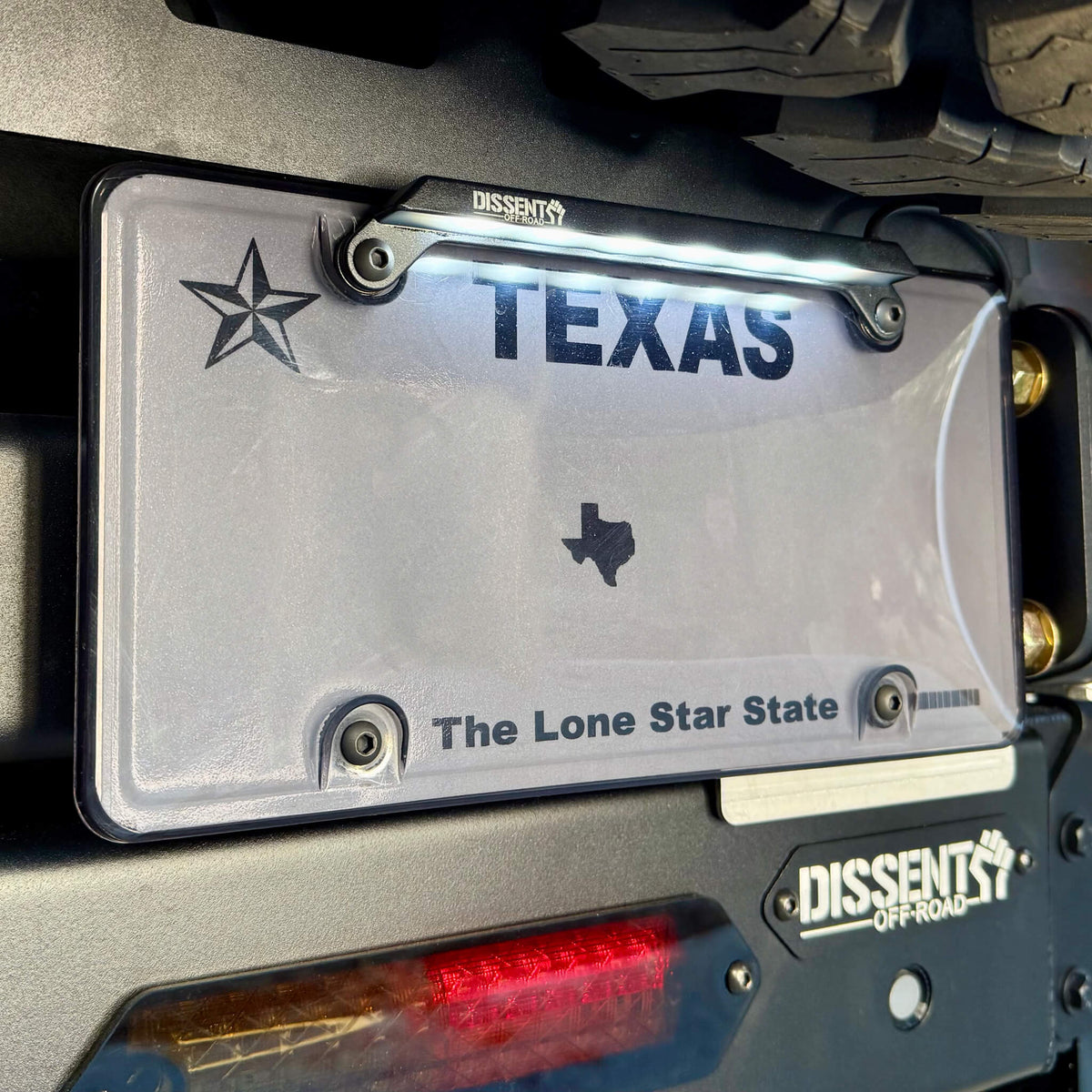 LED License Plate Light – Dissent Off-road