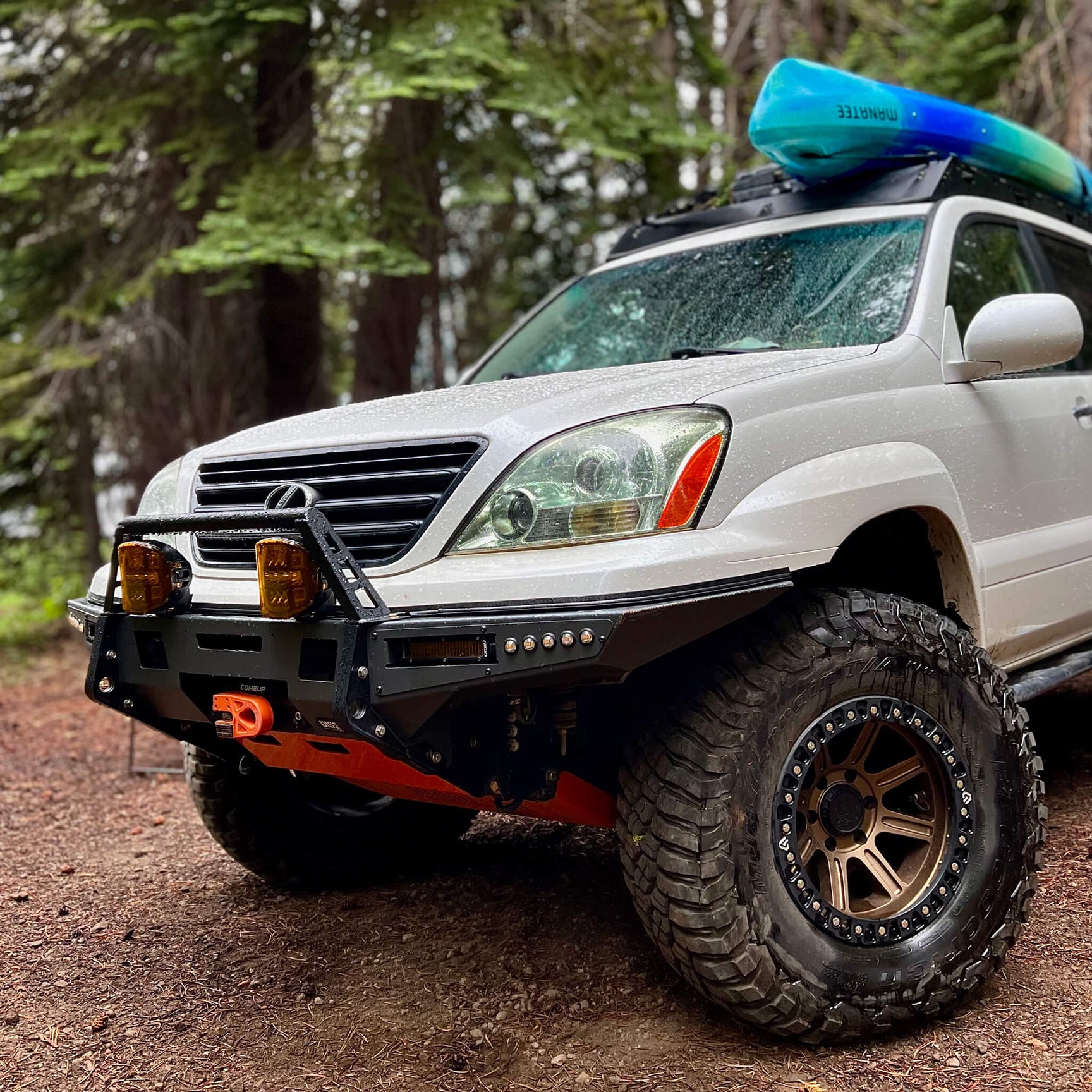 GX470 Modular Off-road Winch Front Bumper – Dissent Off-road