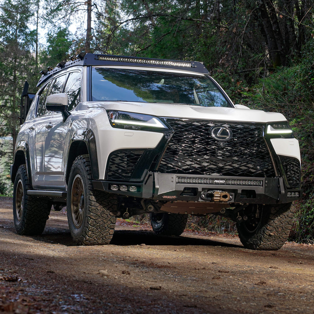 Lexus LX600 & LX700h Rock Slider Steps – Dissent Off-road