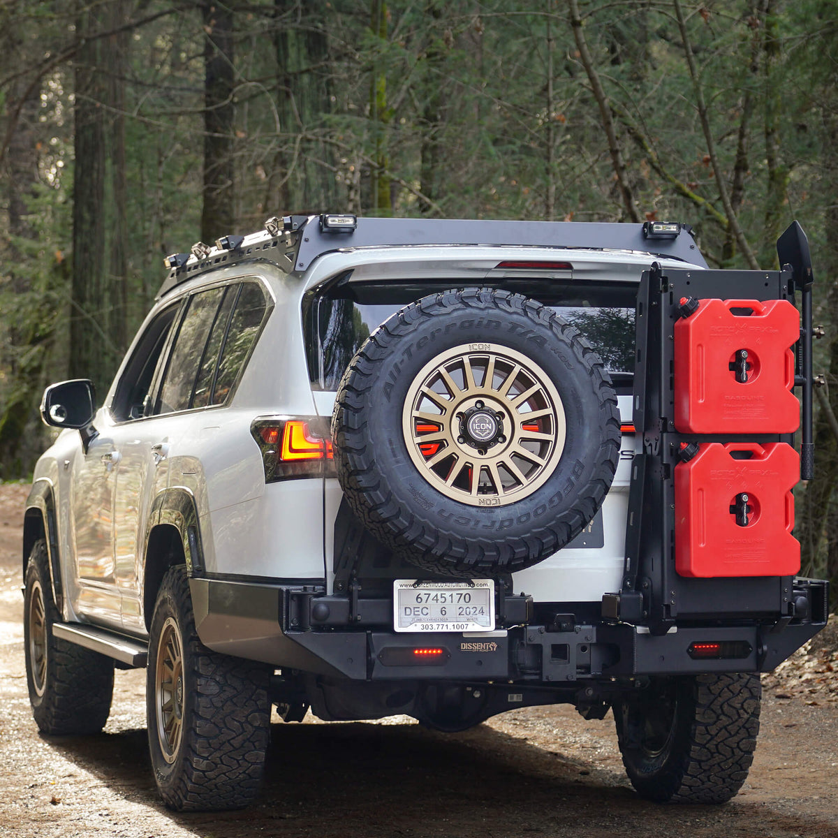 Lexus LX600 & LX700h Easy-Install Modular Roof Rack – Dissent Off-road