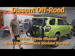 5th Gen 4Runner Modular Rear Bumper – Dissent Off-road