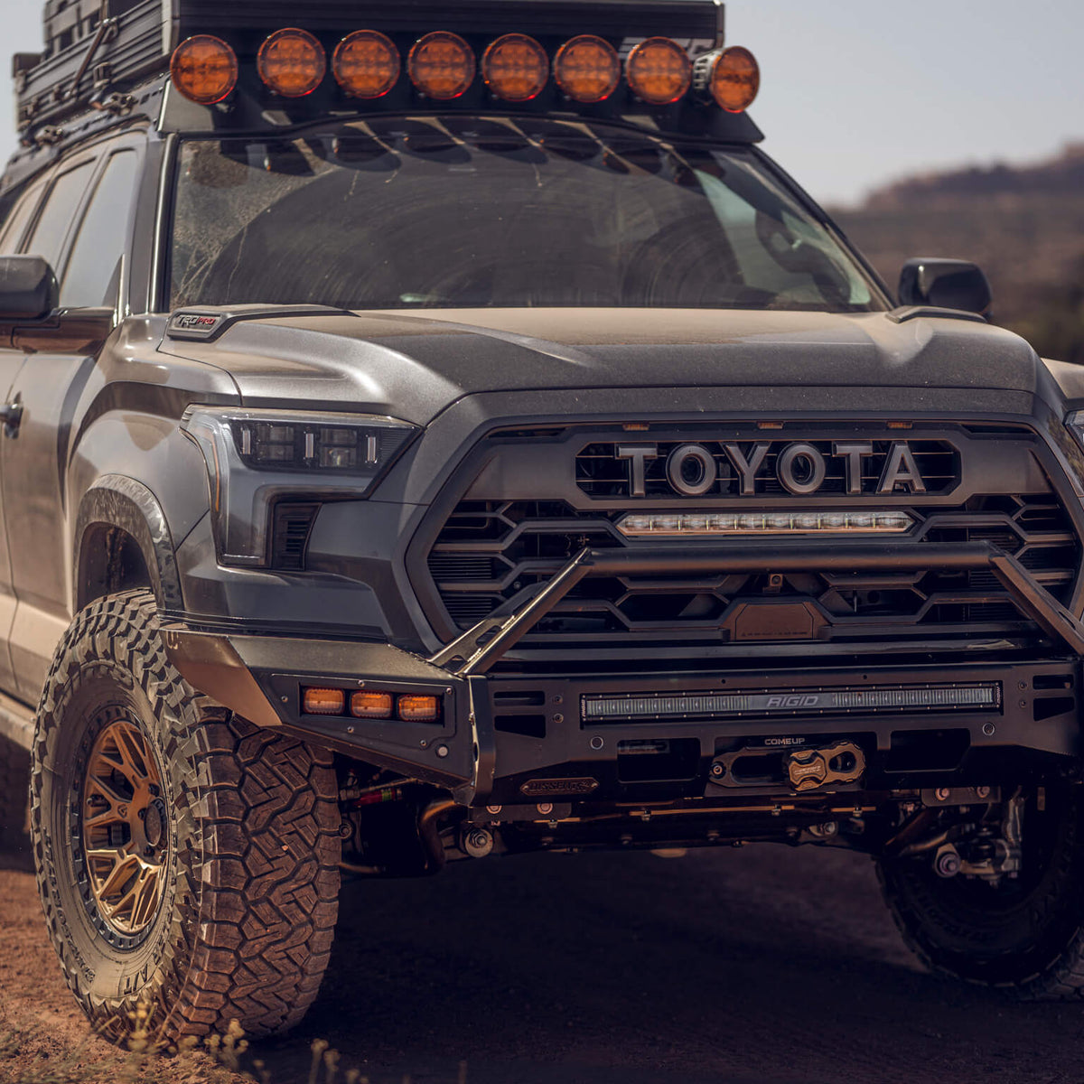 3rd Gen Sequoia Front Modular Winch Bumper – Dissent Off-road