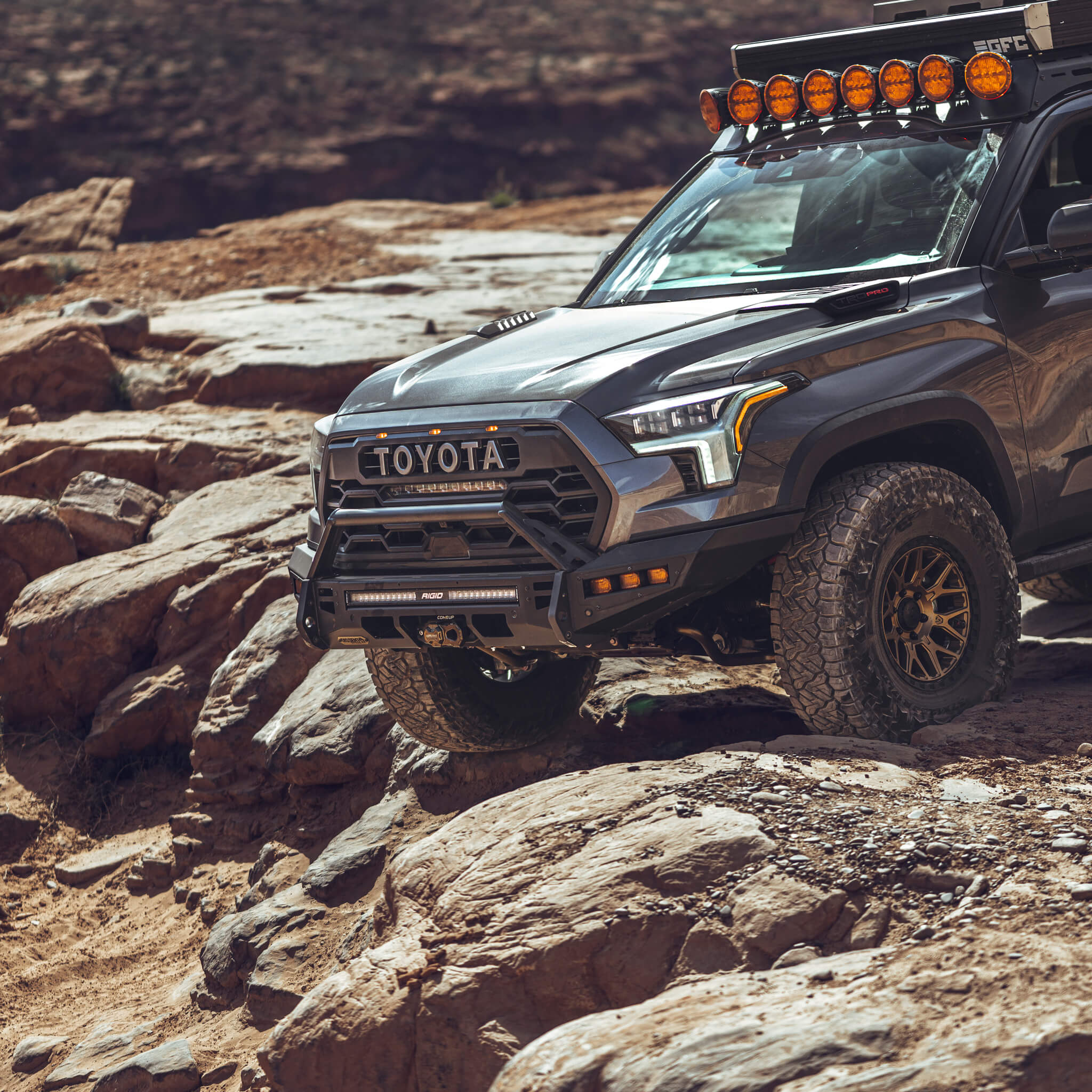 3rd Gen Sequoia Front Modular Winch Bumper – Dissent Off-road