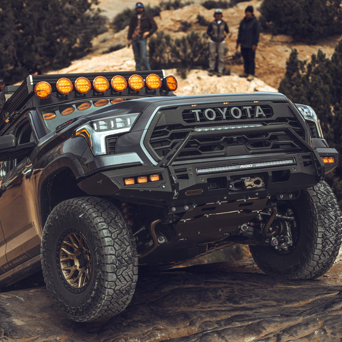 3rd Gen Sequoia Front Modular Winch Bumper – Dissent Off-road