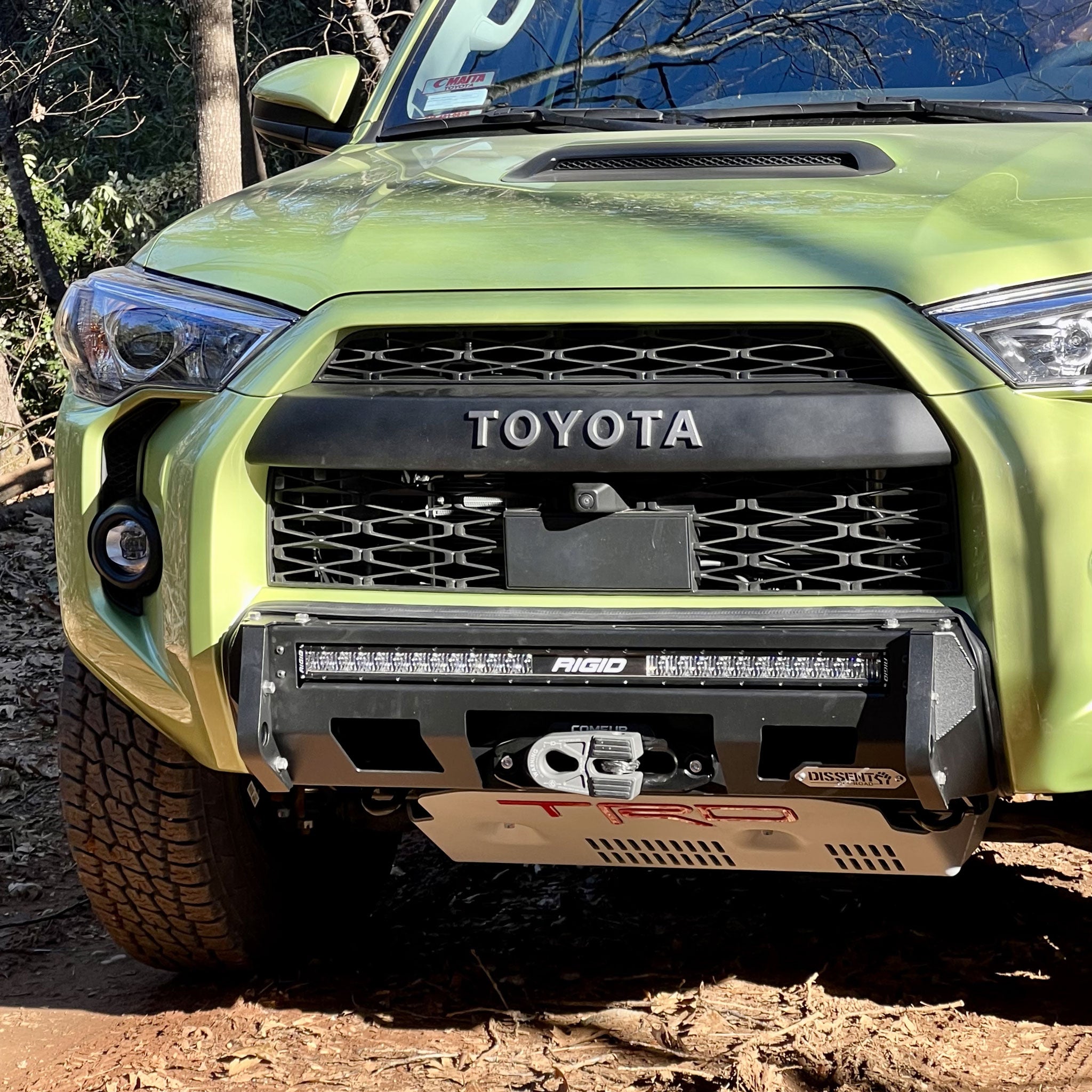 4Runner Modular Low Profile Winch Bumper – Dissent Off-road