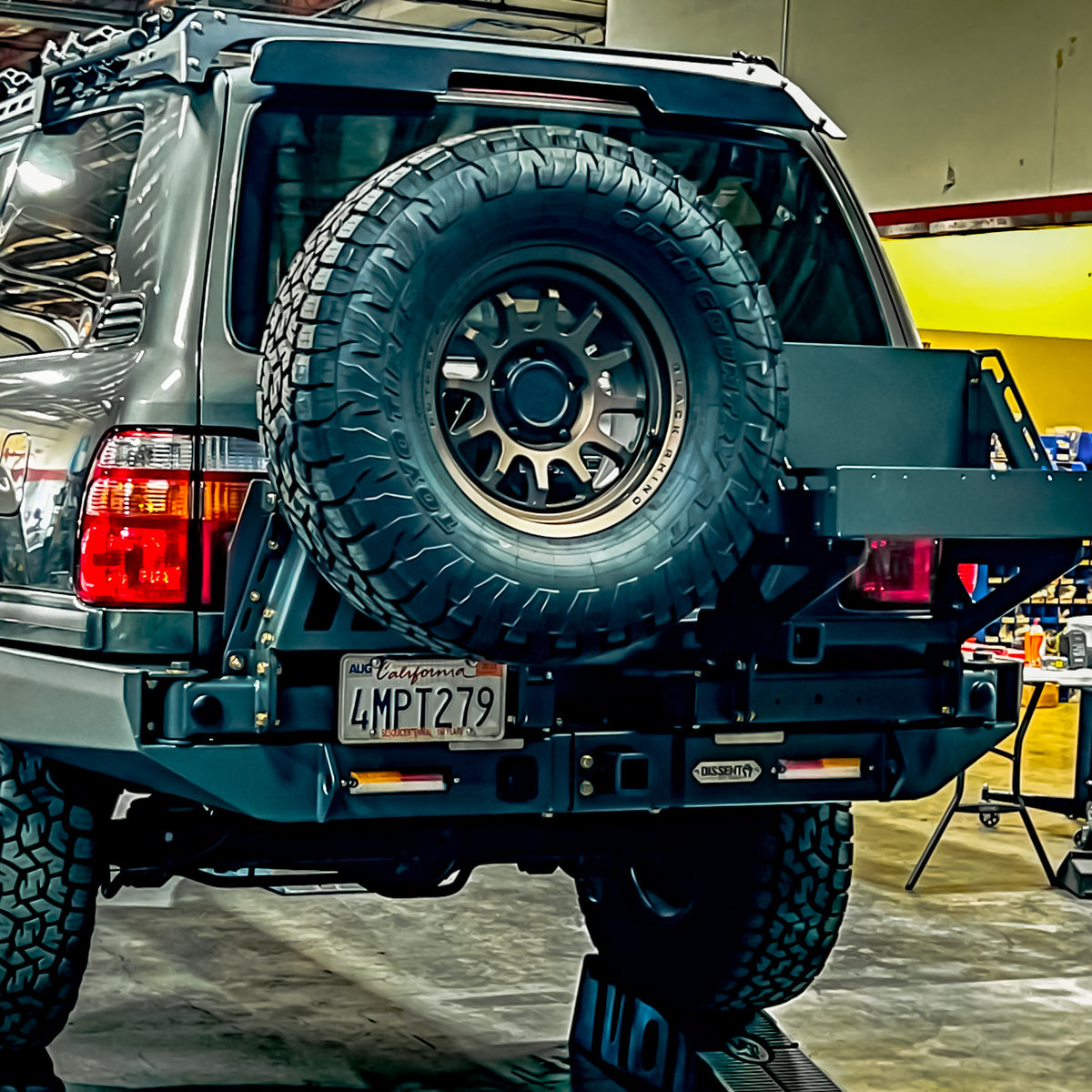 LC100 Land Cruiser Modular Rear Bumper – Dissent Off-road