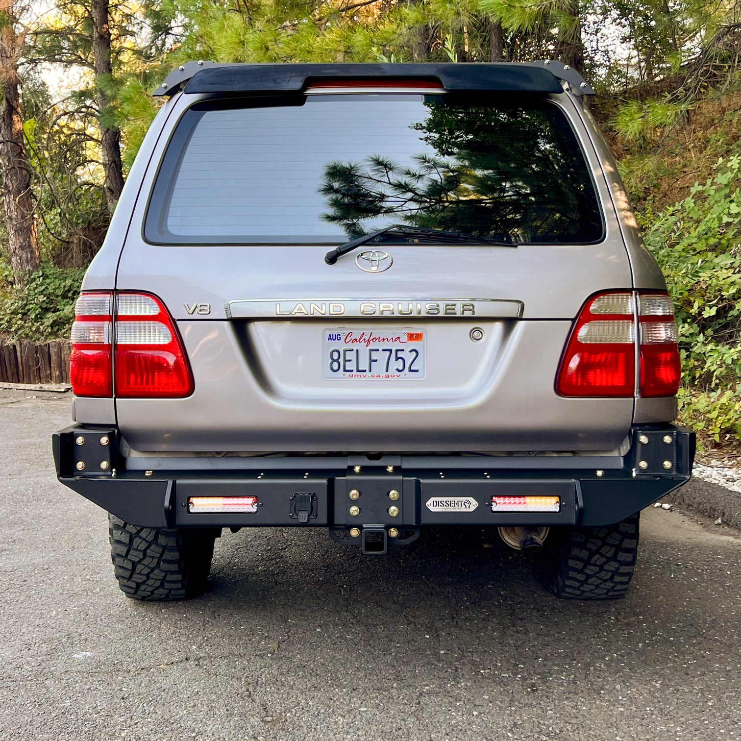 LC100 Land Cruiser Modular Rear Bumper – Dissent Off-road